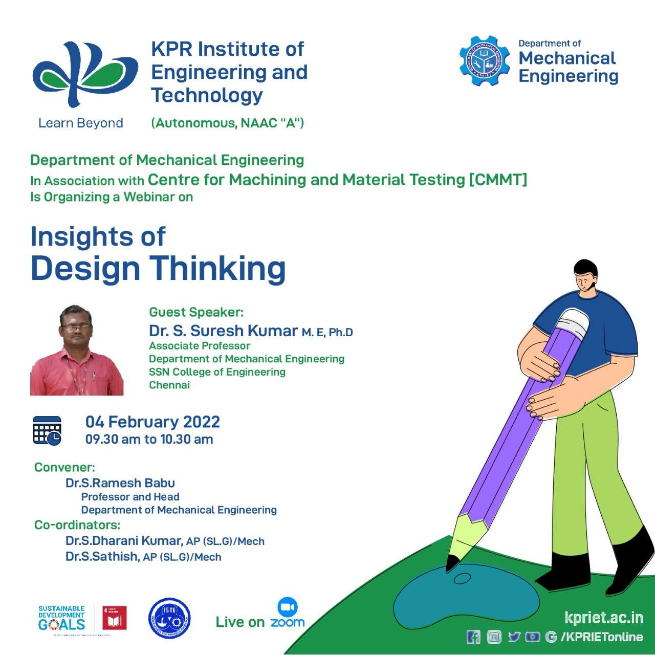 Insights of Design Thinking, KPR Institute Engineering and Technology ...